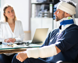 Unfall oder Krankheit